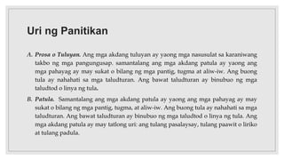 Modyul 1 (powerpoint) | PPTX