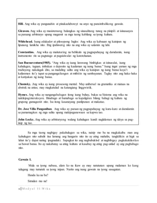 Modyul Wika | DOCX