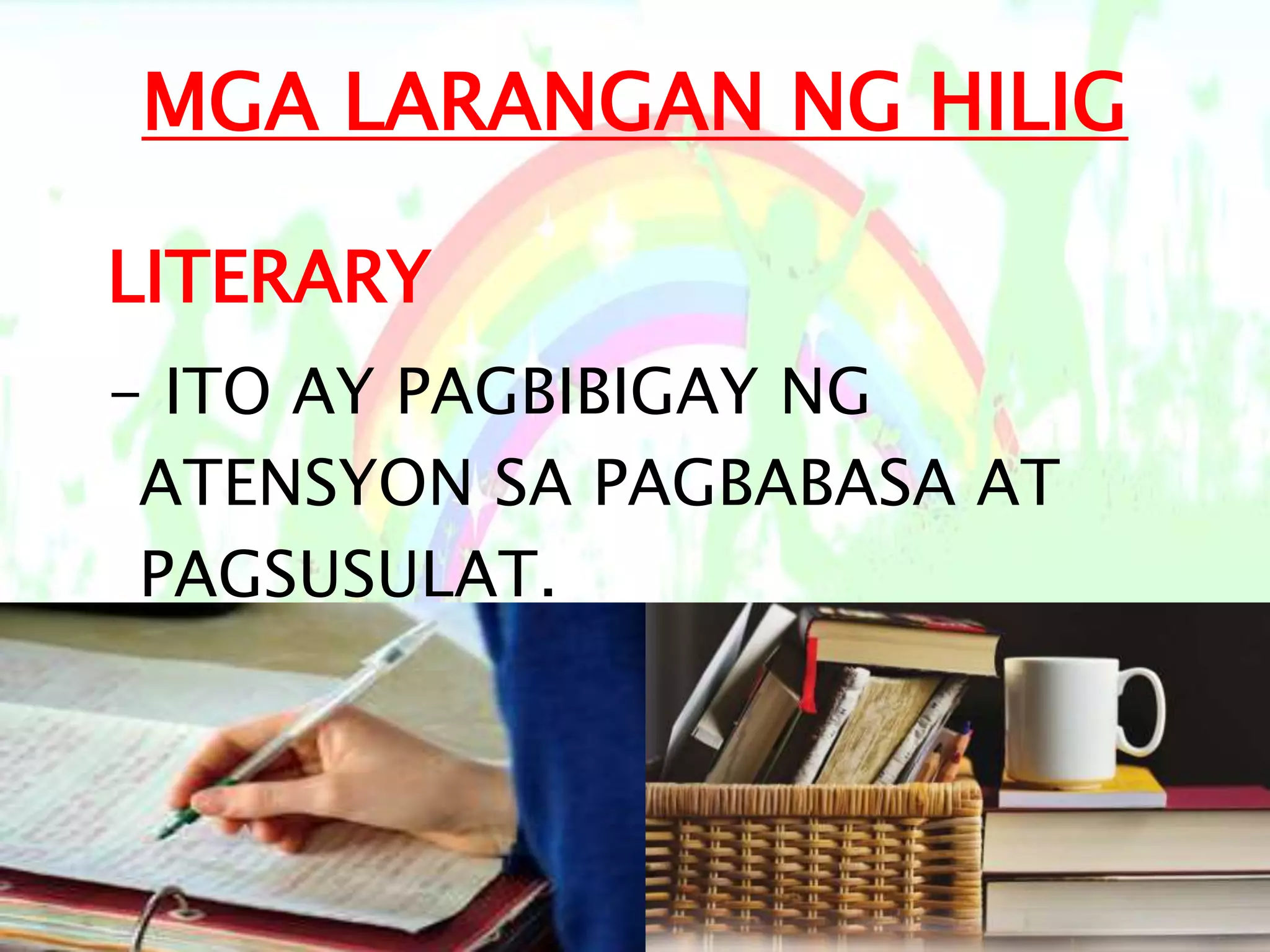 Modyul 3 Pagpapaunlad ng mga Hilig | PPTX