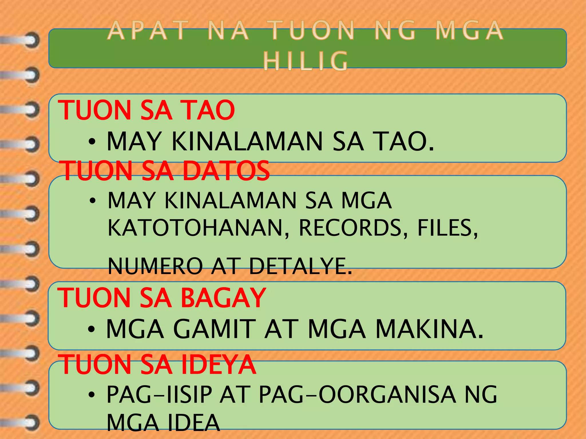 Modyul 3 Pagpapaunlad ng mga Hilig | PPTX