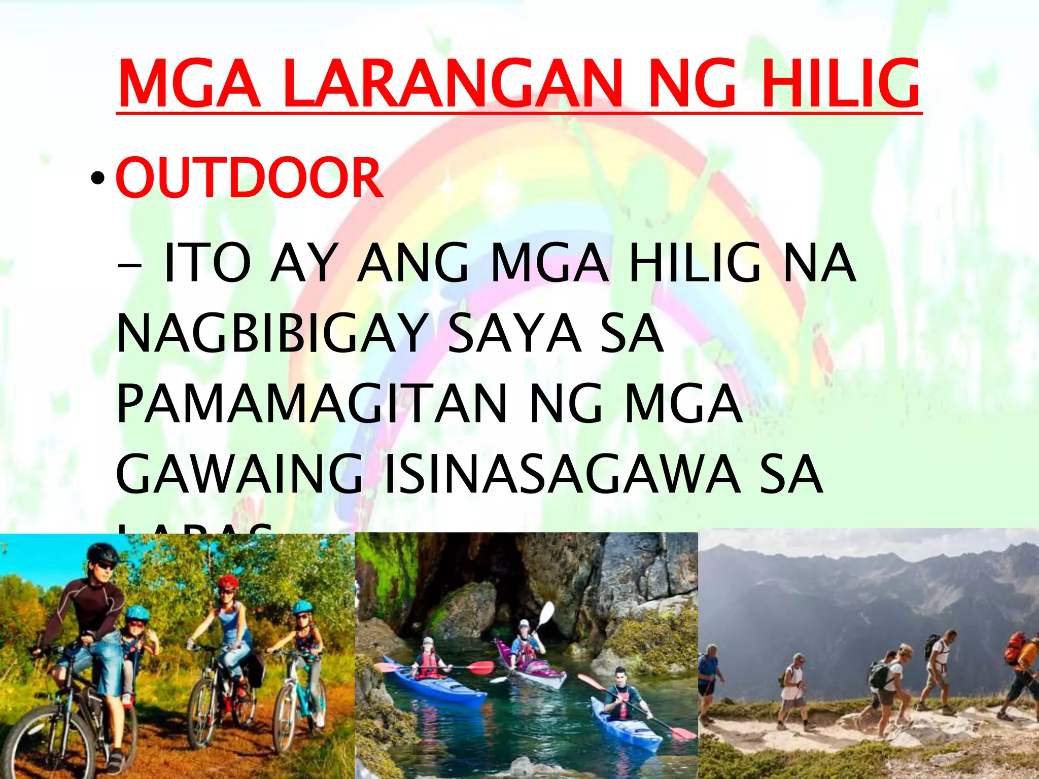 Modyul 3 Pagpapaunlad ng mga Hilig | PPTX