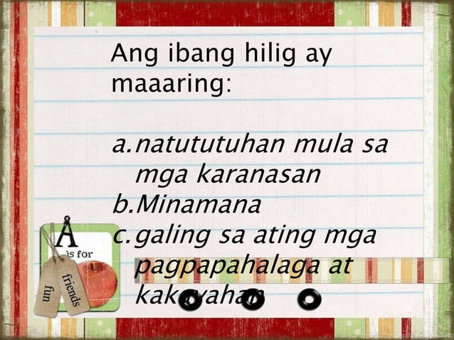 Modyul 3 Pagpapaunlad ng mga Hilig | PPTX