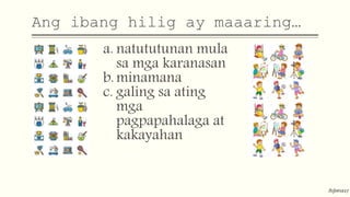 Modyul 3: Pagpapaunlad ng Hilig | PPTX