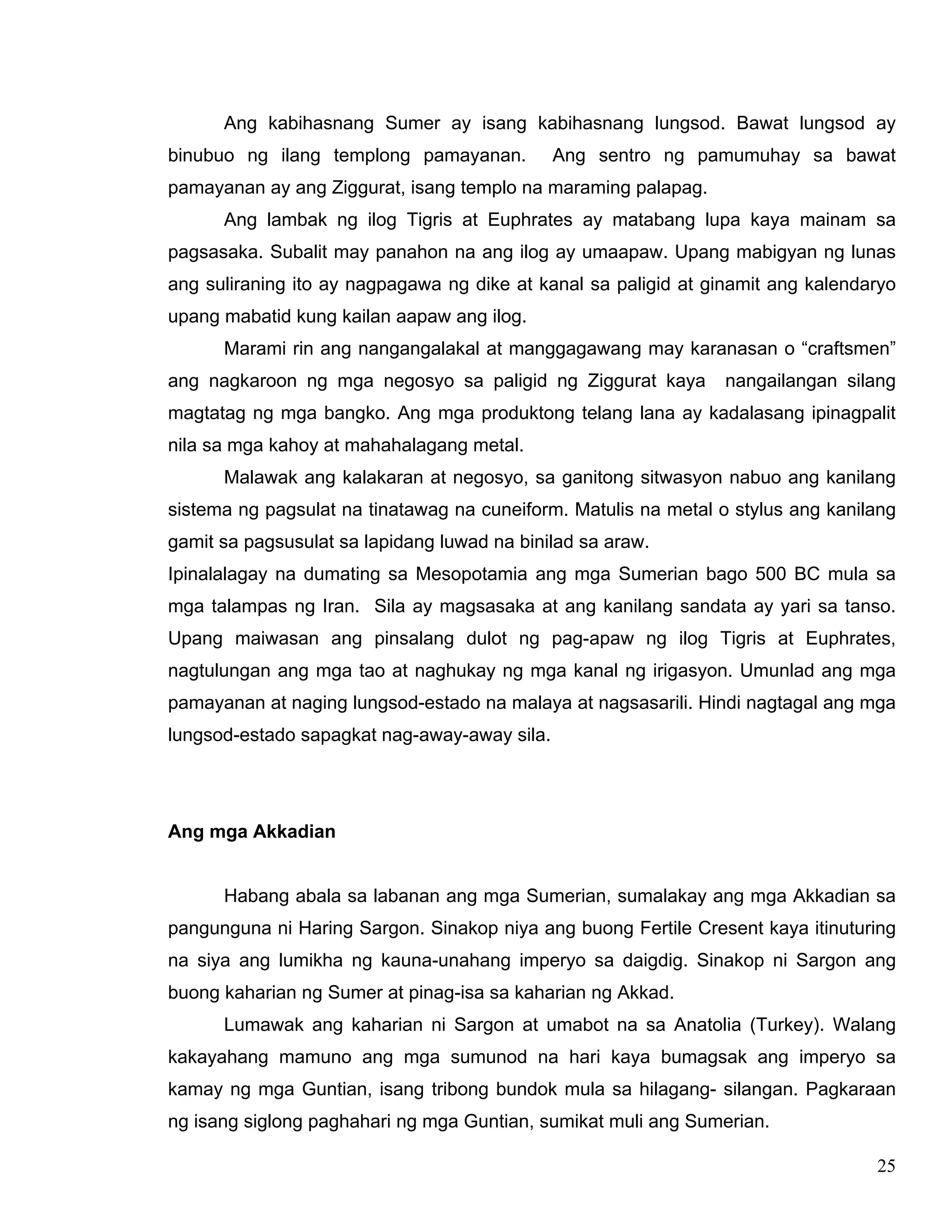 Modyul 3 sinaunang kabihasnan sa asya | PDF