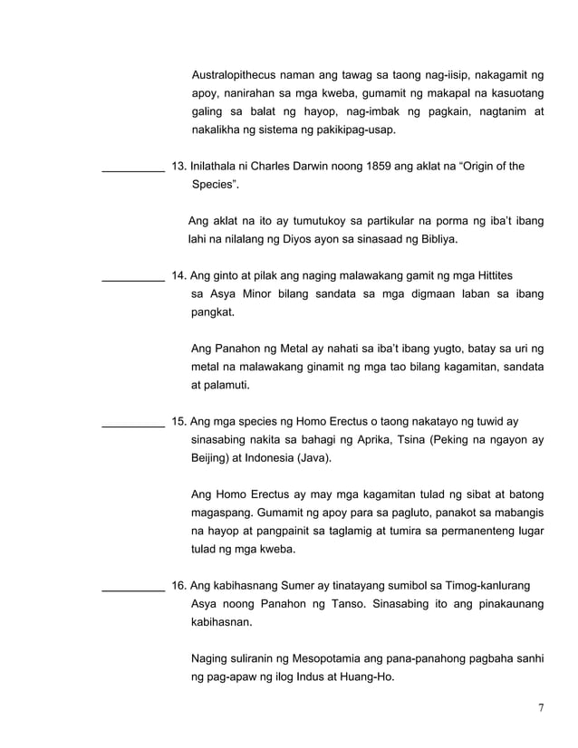 Modyul 3 sinaunang kabihasnan sa asya | PDF