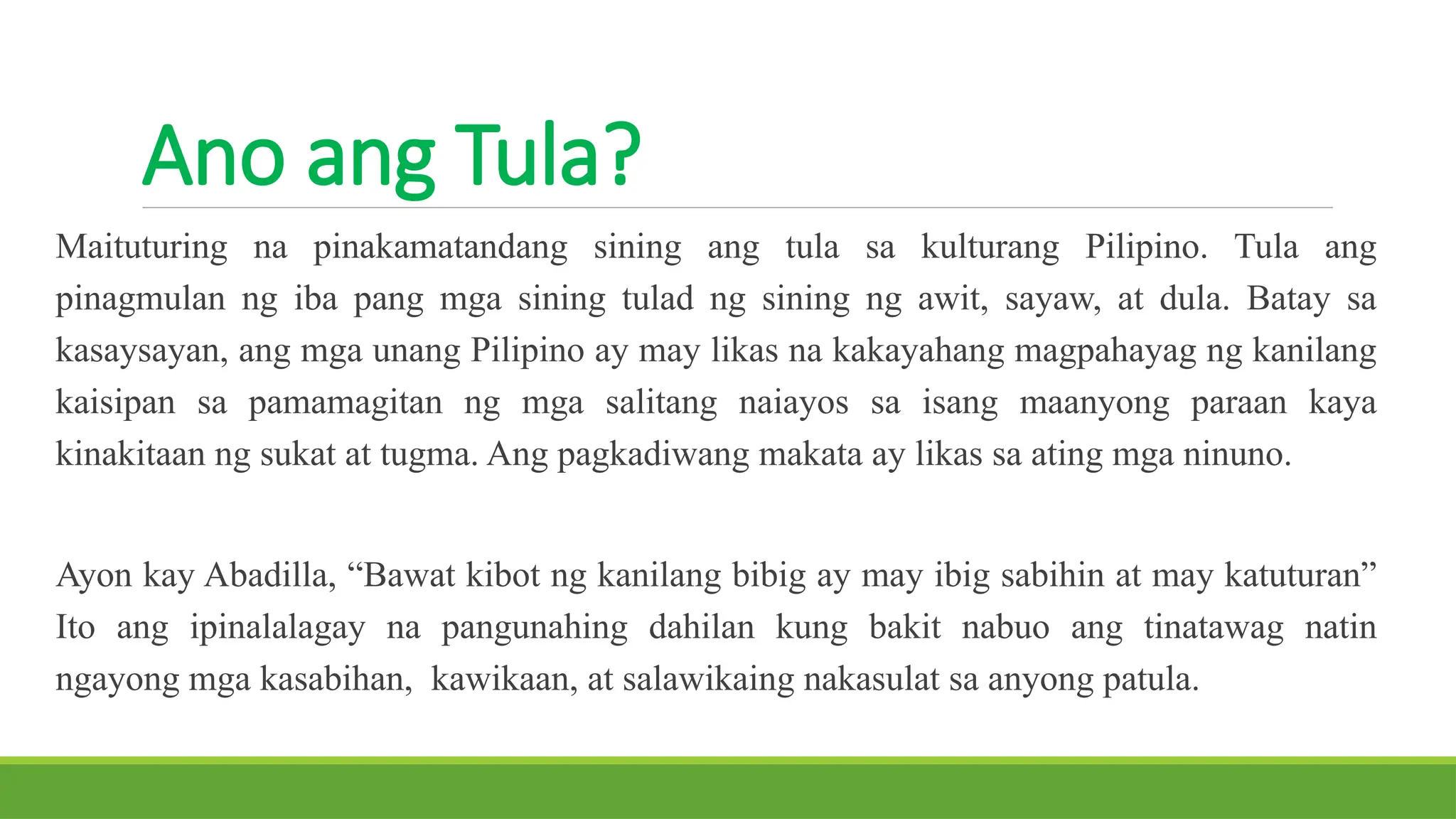 Modyul 3 Filipino 9 Tula.ppt Panitikang Asyano | PPTX