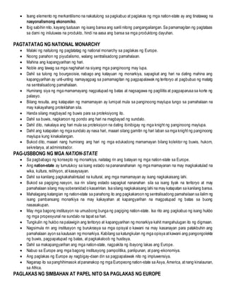 AP 8 Modyul 3 Summary | DOCX