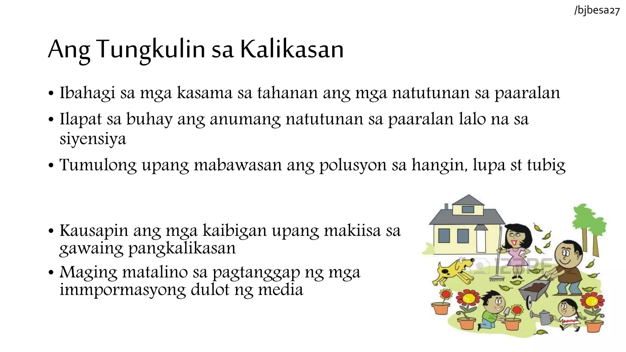 Modyul 4: Ang Aking Tungkulin Bilang Kabataan | PPTX