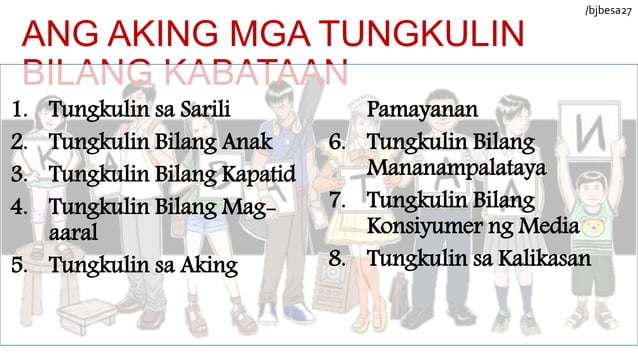 Modyul 4: Ang Aking Tungkulin Bilang Kabataan | PPTX