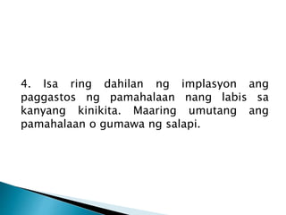 Modyul 4 implasyon | PPTX