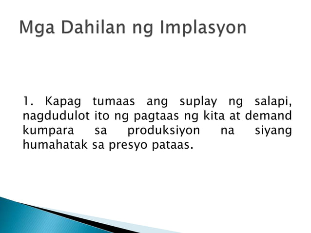 Modyul 4 implasyon | PPTX