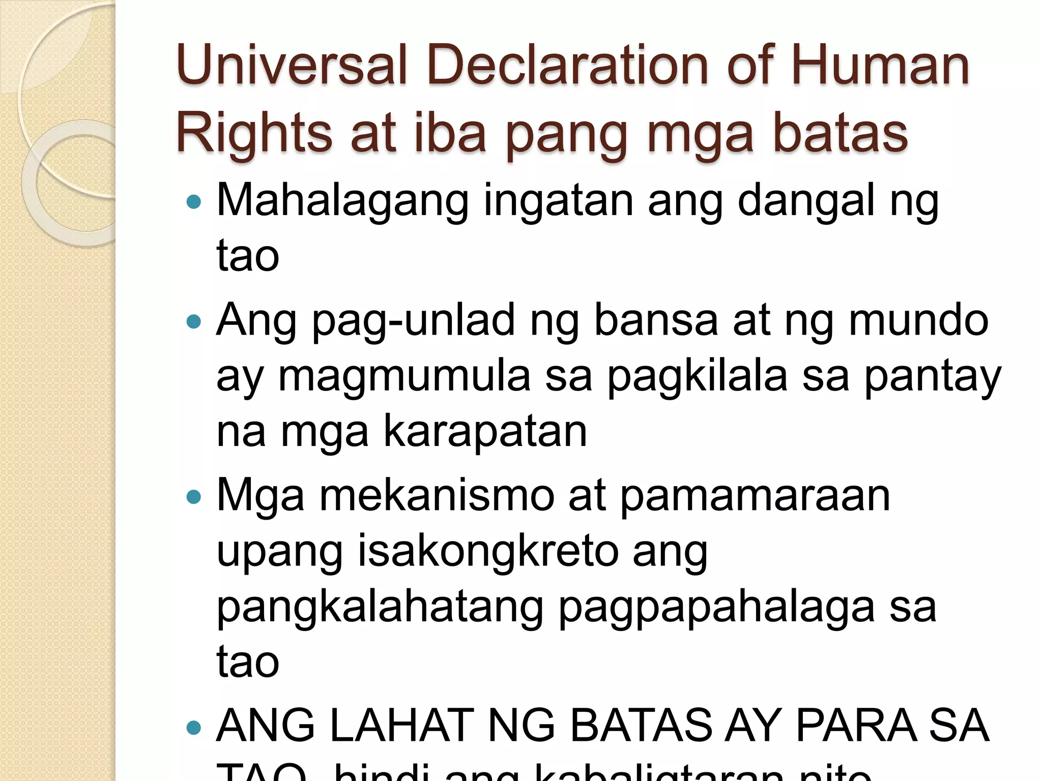 Modyul 5 mga batas na nakabatay sa likas na batas moral | PPTX