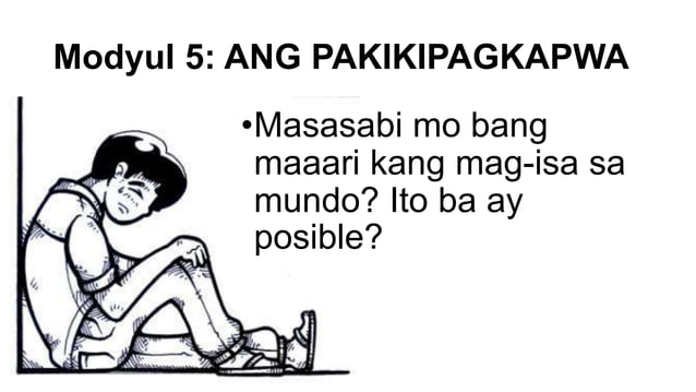 Modyul 5 Ang Pakikipagkapwa.pptx