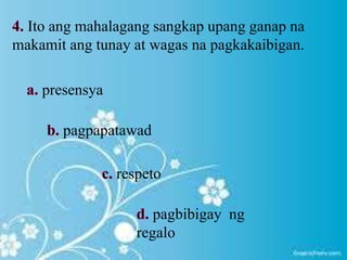 Pakikipagkaibigan :) | PPTX