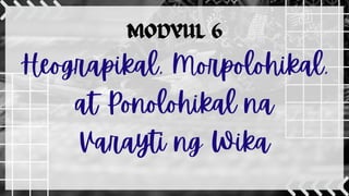 Modyul 6.pptx