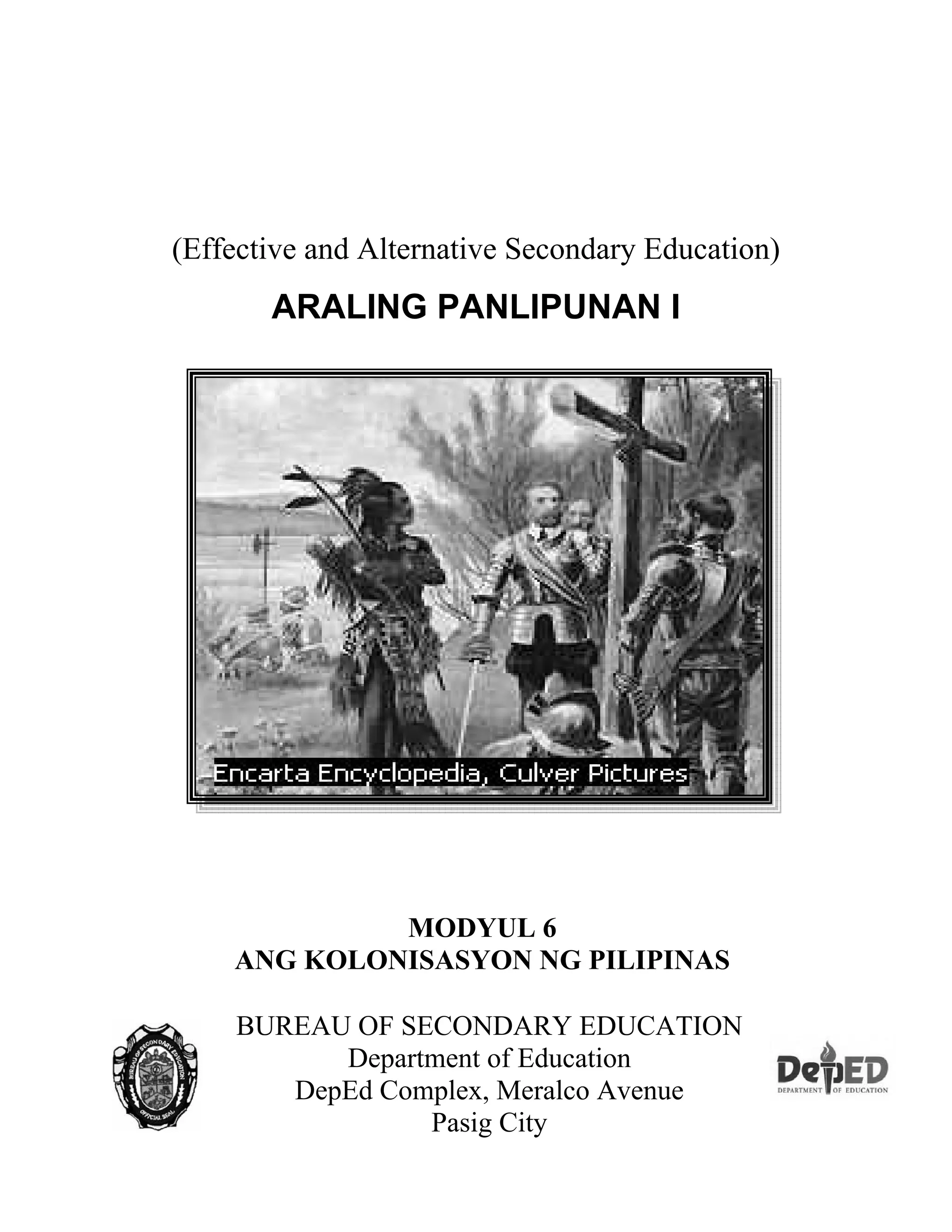Modyul 6 ang kolonisasyon ng pilipinas | PDF