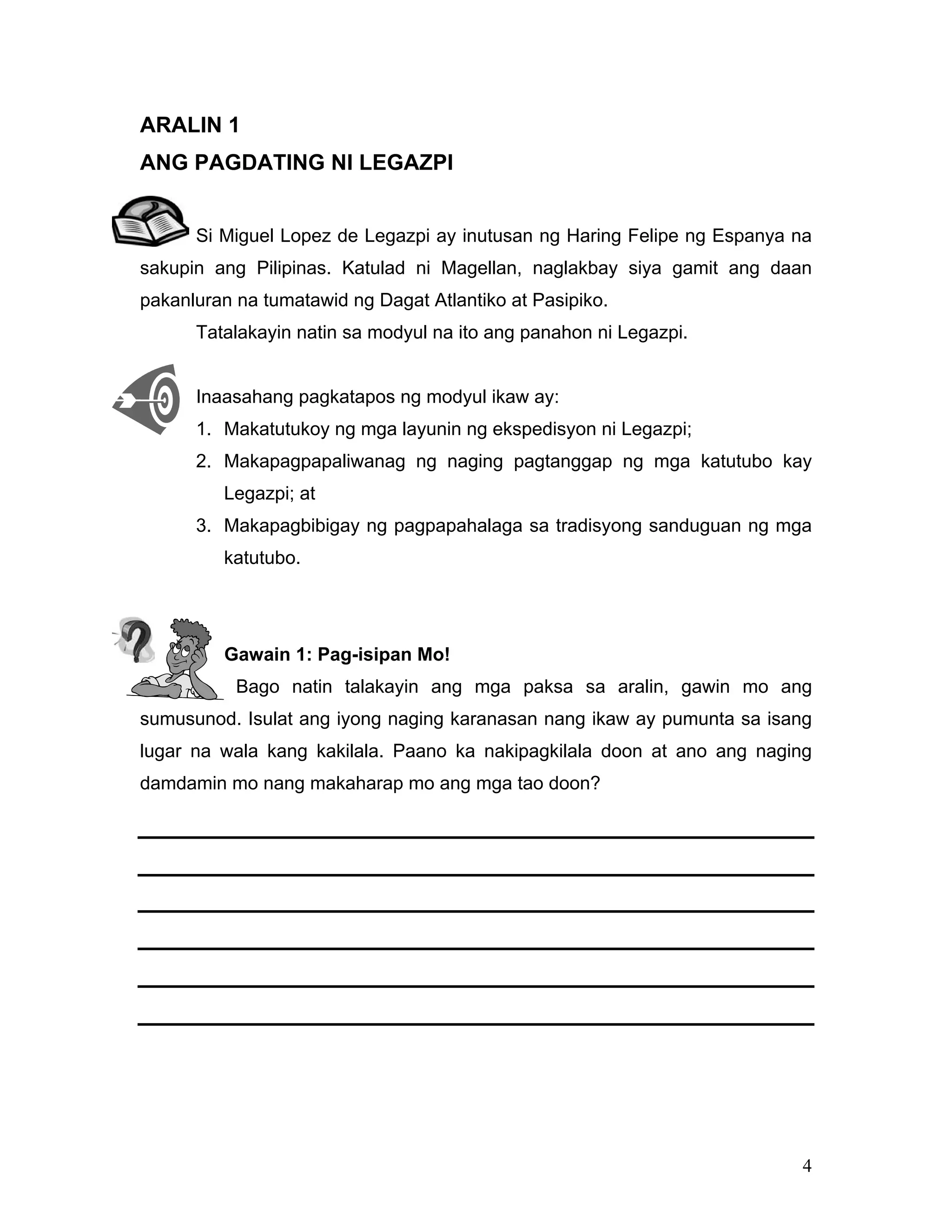 Modyul 6 ang kolonisasyon ng pilipinas | PDF