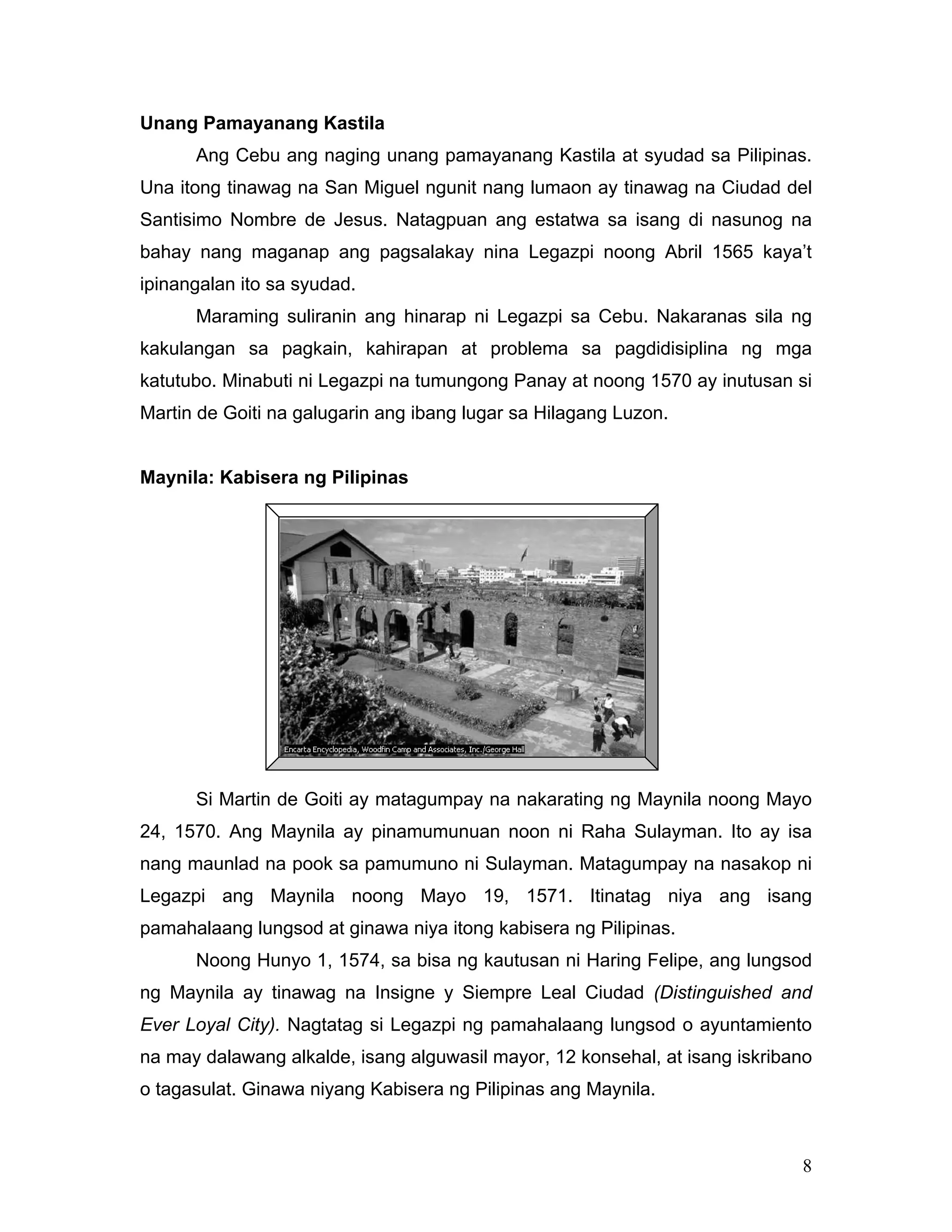 Modyul 6 ang kolonisasyon ng pilipinas | PDF
