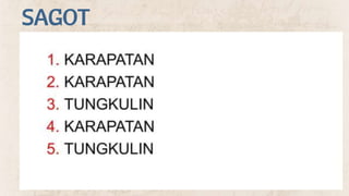 ESP - 9 MODYUL 6 : KARAPATAN AT TUNGKULIN | PPTX