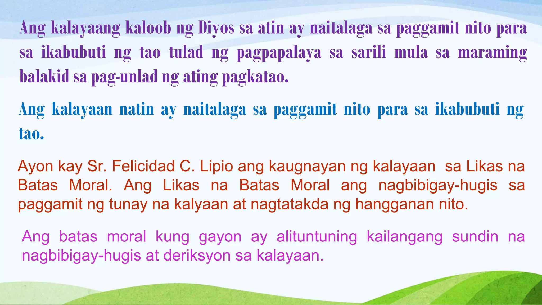 kalayaan | PPT