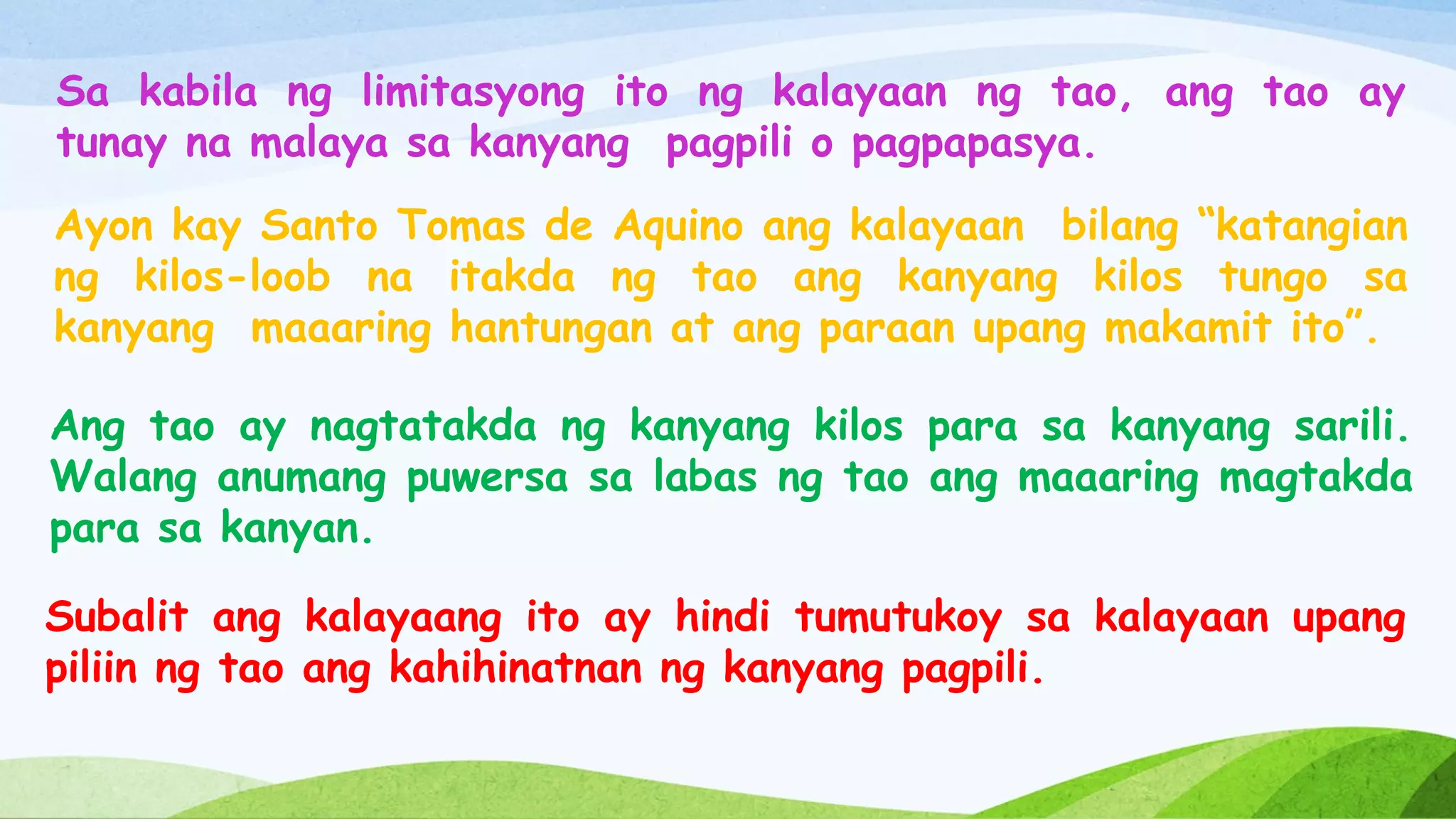 kalayaan | PPT