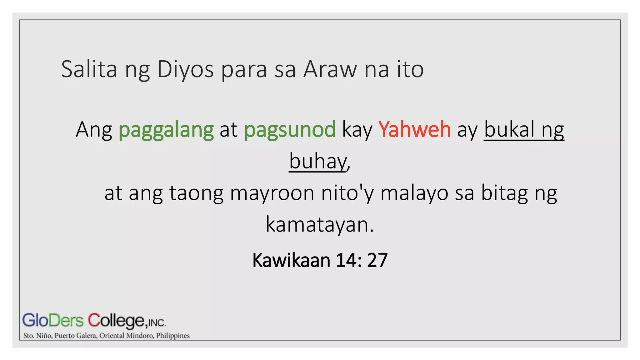 ESP Grade 10 Modules 7 and 8 | PPTX