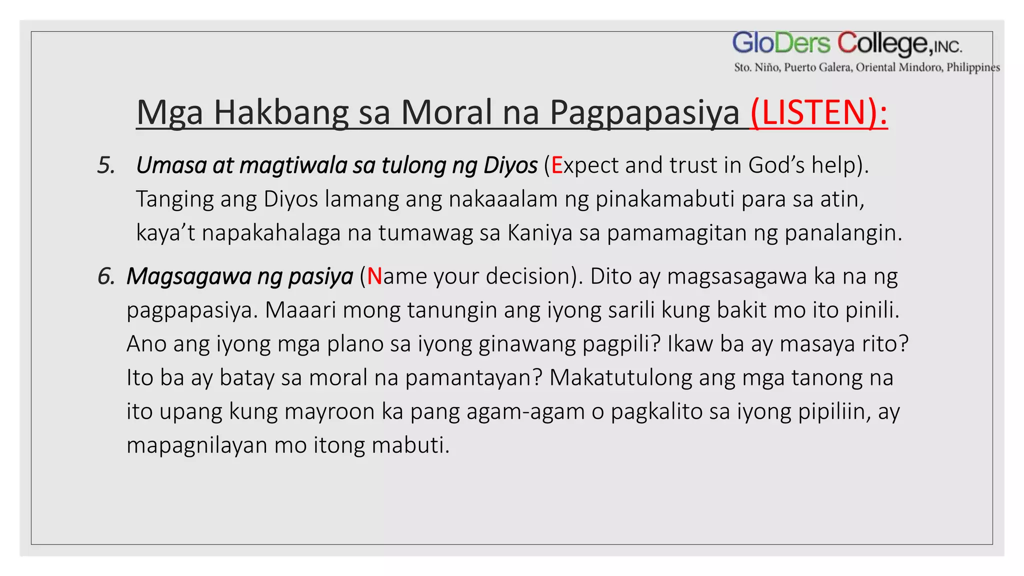 ESP Grade 10 Modules 7 and 8 | PPTX