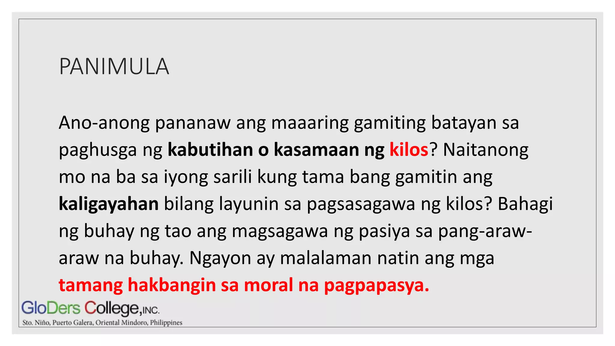 ESP Grade 10 Modules 7 and 8 | PPTX
