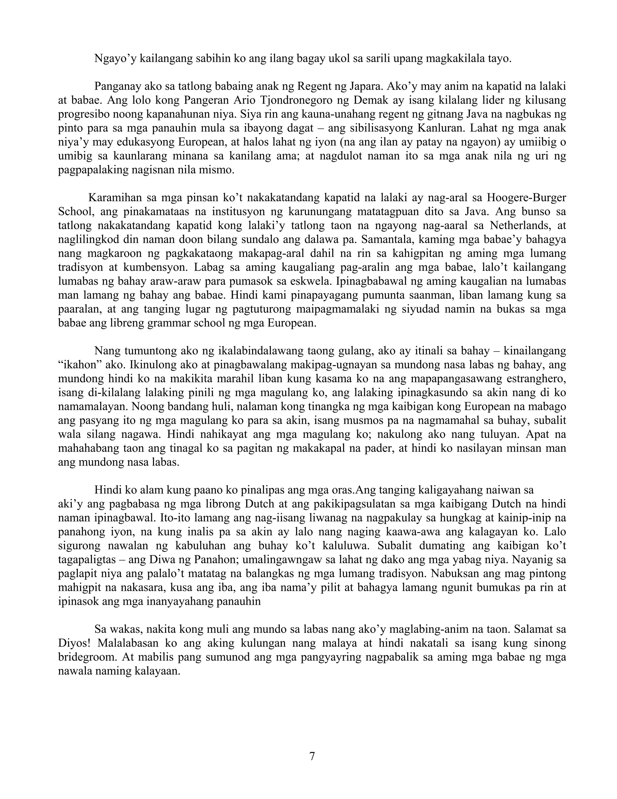 Modyul 7 pagsusuri ng akda batay sa teoryang feminismo | PDF