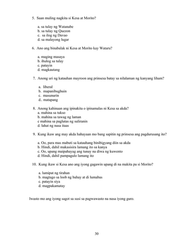 Modyul 7 pagsusuri ng akda batay sa teoryang feminismo | PDF