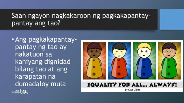 ESP 7 Modyul 8: ANG DIGNIDAD NG TAO | PPTX