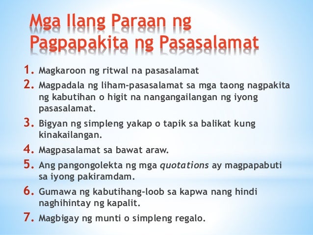 Mga Paraan Ng Pagpapakita Ng Pasasalamat Ppt Images - Vrogue Mga Paraan Ng Pagpapakita Ng Pasasalamat Ppt Images - Vrogue