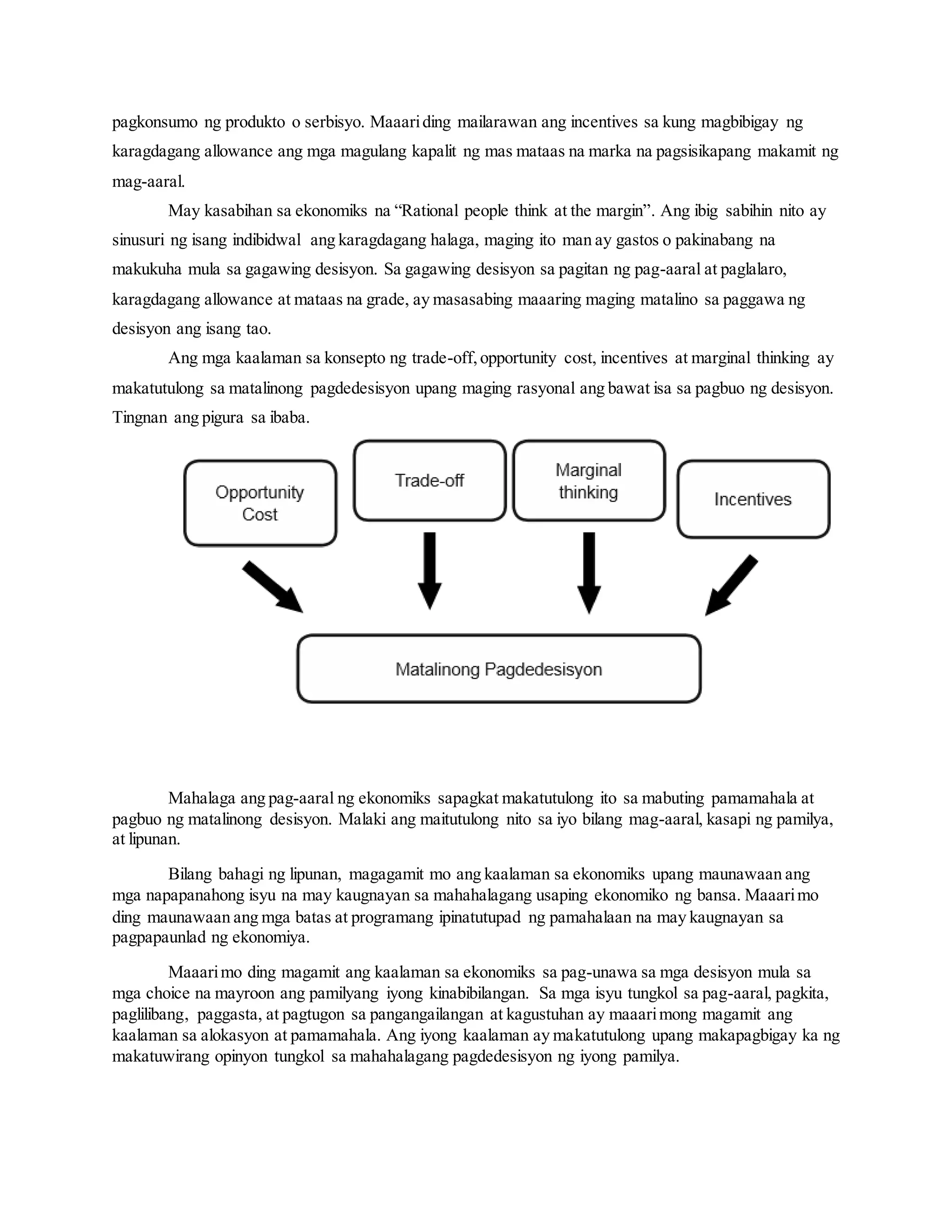 Modyul araling anlipunan 9 aralin 1 | DOCX
