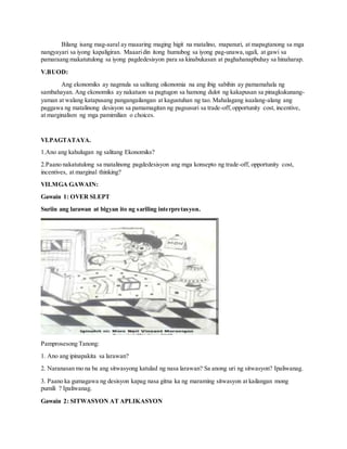 Modyul araling anlipunan 9 aralin 1 | DOCX