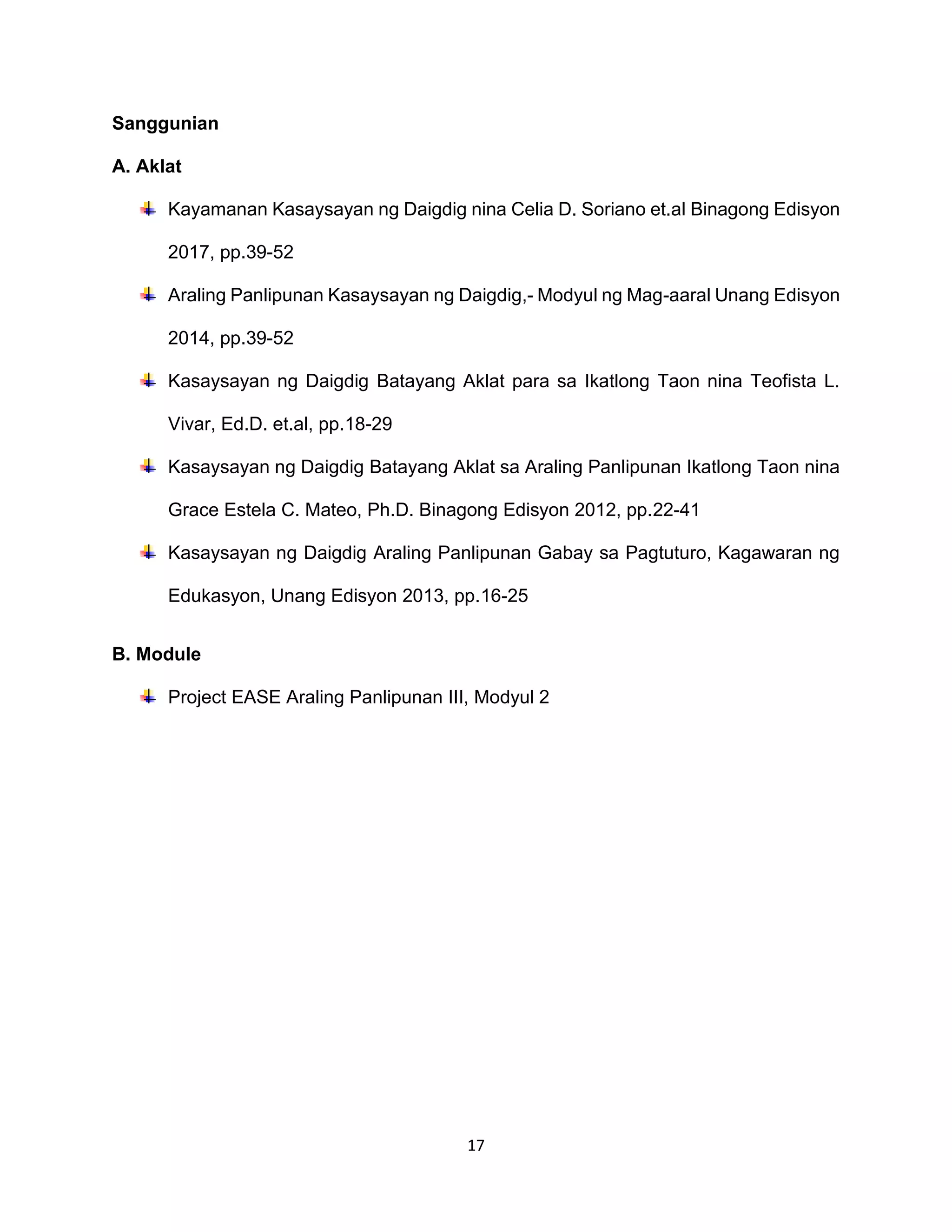 MODYUL I_ANG MGA SINAUNANG TAO_GRADE 8 FIRST QUARTER | PDF