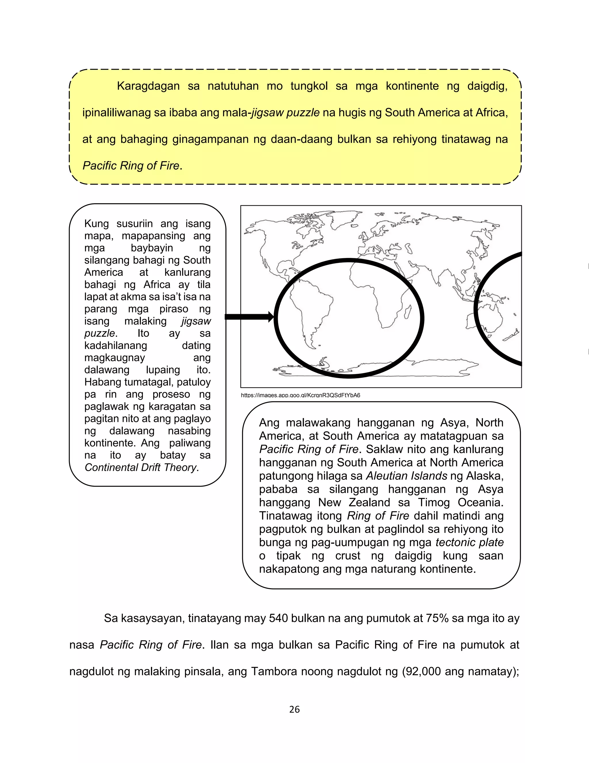MODYUL I_HEOGRAPIYA NG DAIGDIG_GRADE 8 FIRST QUARTER | PDF