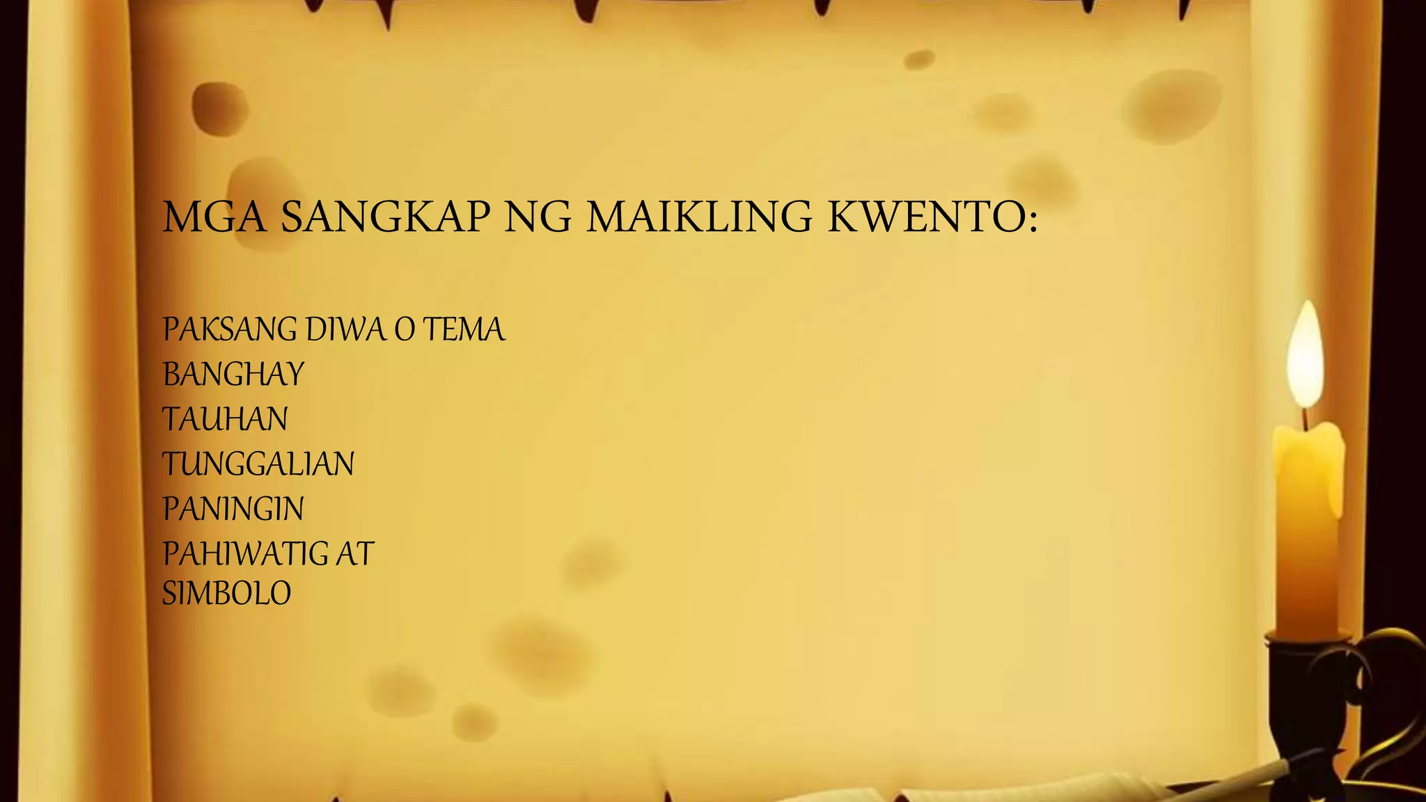 Modyul sa filipino 1 maikling kwento ng ang ama | PPTX