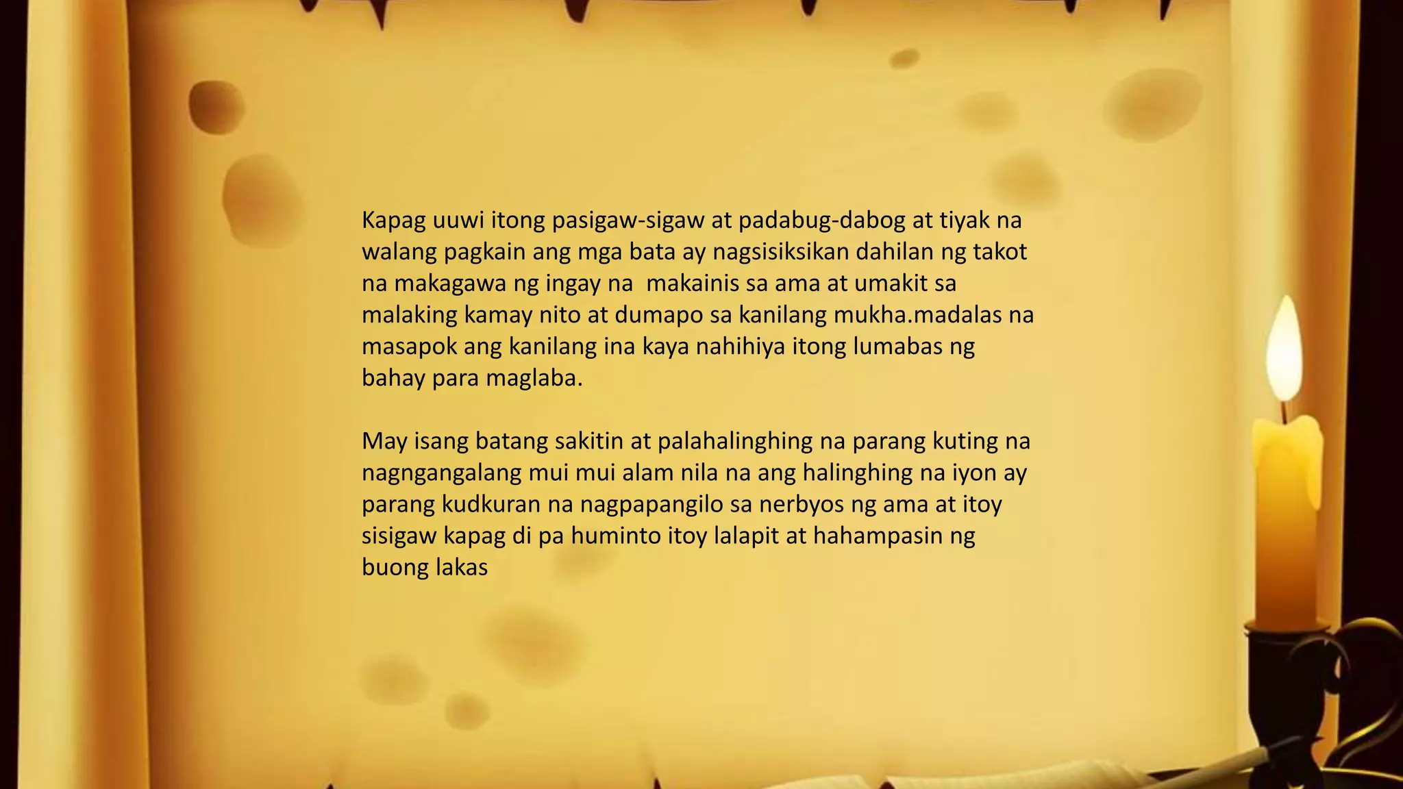 Modyul sa filipino 1 maikling kwento ng ang ama | PPTX