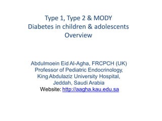 Mody vs type 1&type 2 | PDF