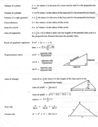 CSEC Mathematics Paper 2 | PDF
