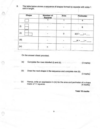 CSEC Mathematics Paper 2 | PDF