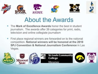 SPJ Region 7 Mark of Excellence Awards | PPTX
