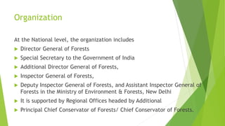 MoEF organization | PDF