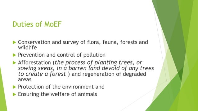 MoEF organization | PDF | Environmental Services Industry | Industries
