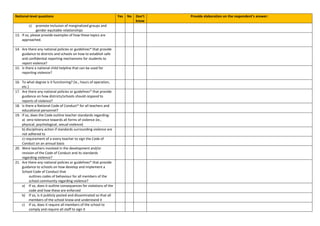 Moe interview guide | PDF