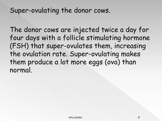 Multiple Ovulation Embryo Transfer | PPTX