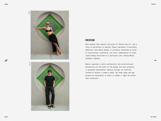 Luxury Swimwear and Resortwear MOEVA: Brand Identity | PDF