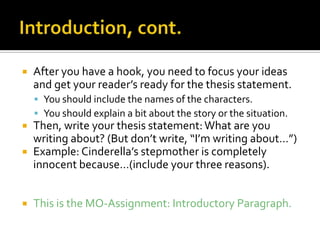 Mo fairy tale essay | PPTX | Fantasy | Genres