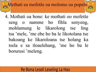 Mofets'e oa Molomo oa Popelo | PPTX