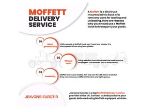 Moffett Delivery Service | PDF